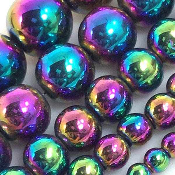 Rainbow Hematite Etsy
