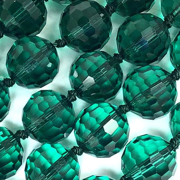 Faceted Crystal Ball - Etsy