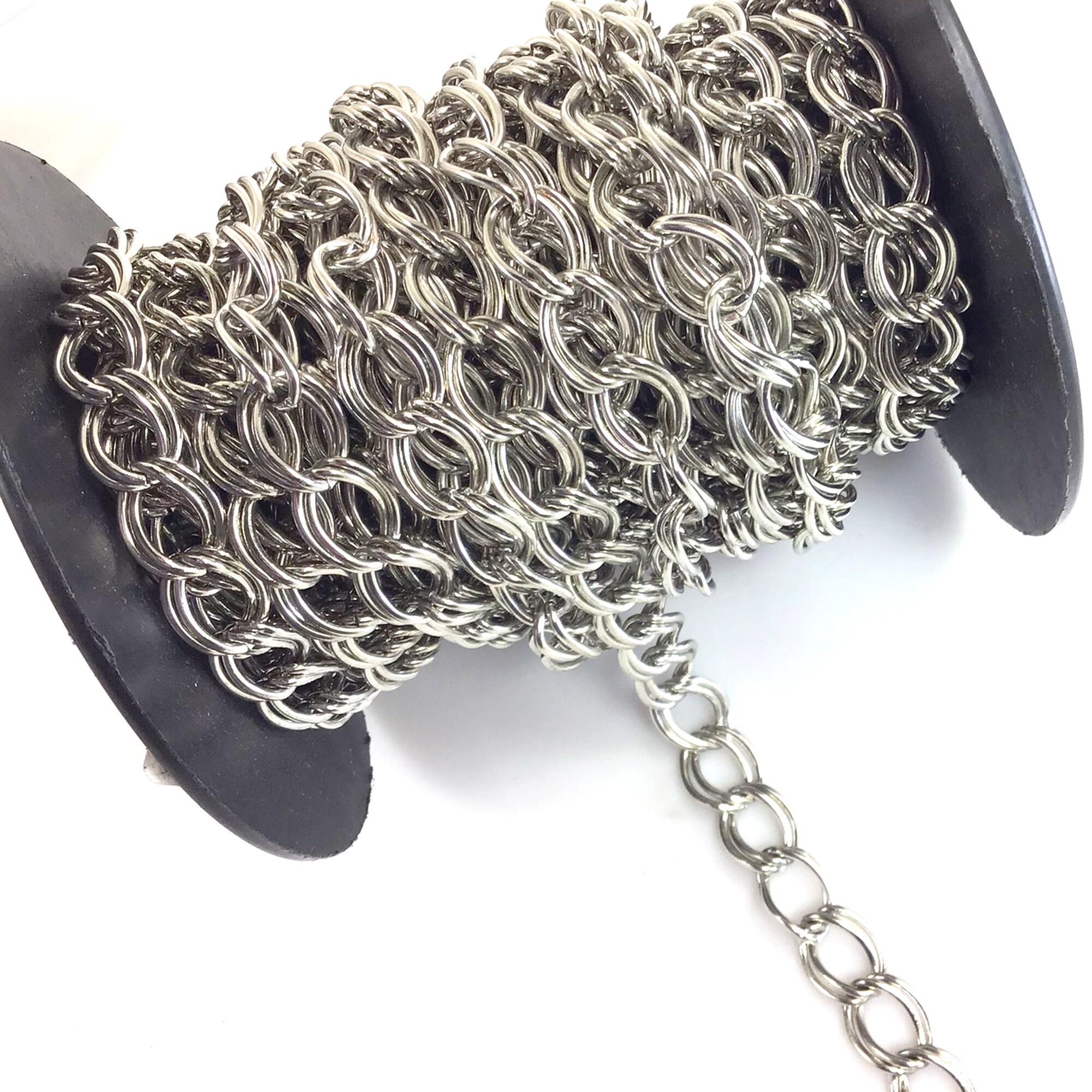 Double Link Silver plated Chain 16x12mm Sold by FT for | Etsy