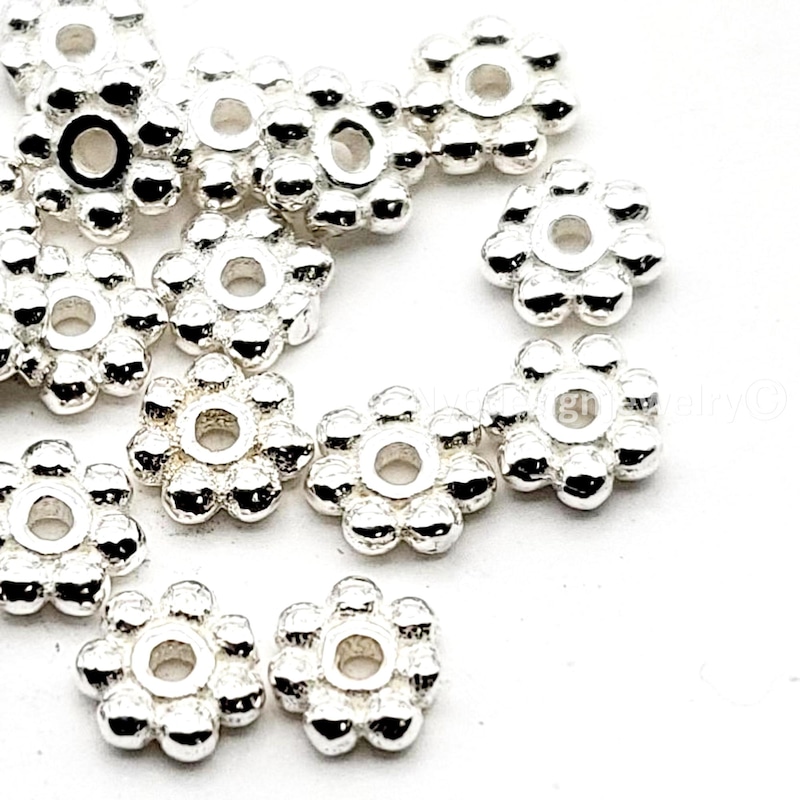 Daisy 8mm Spacers - Etsy