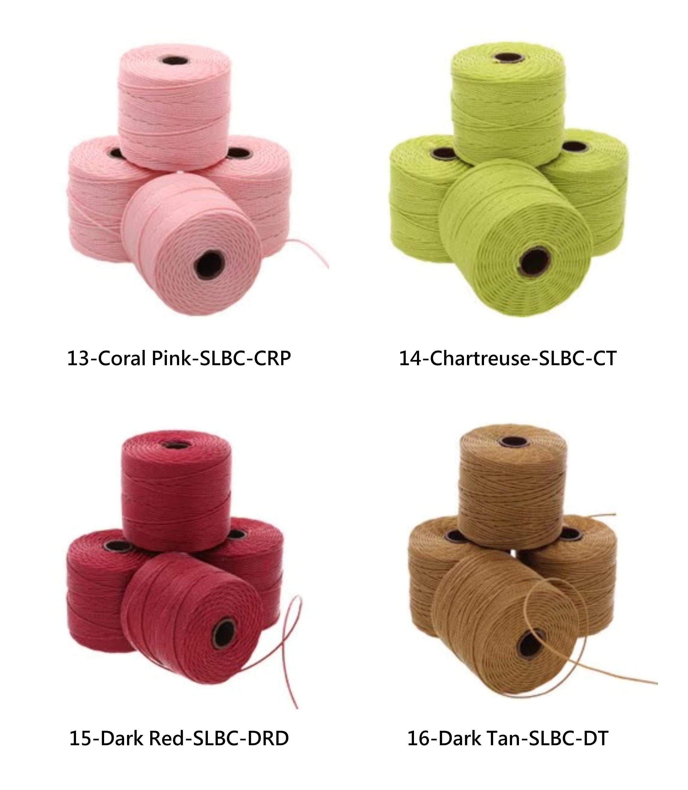 Beadsmith S-LON Bead Cord • ONE Spool per Bag 77 Yards Each 50 Color ...