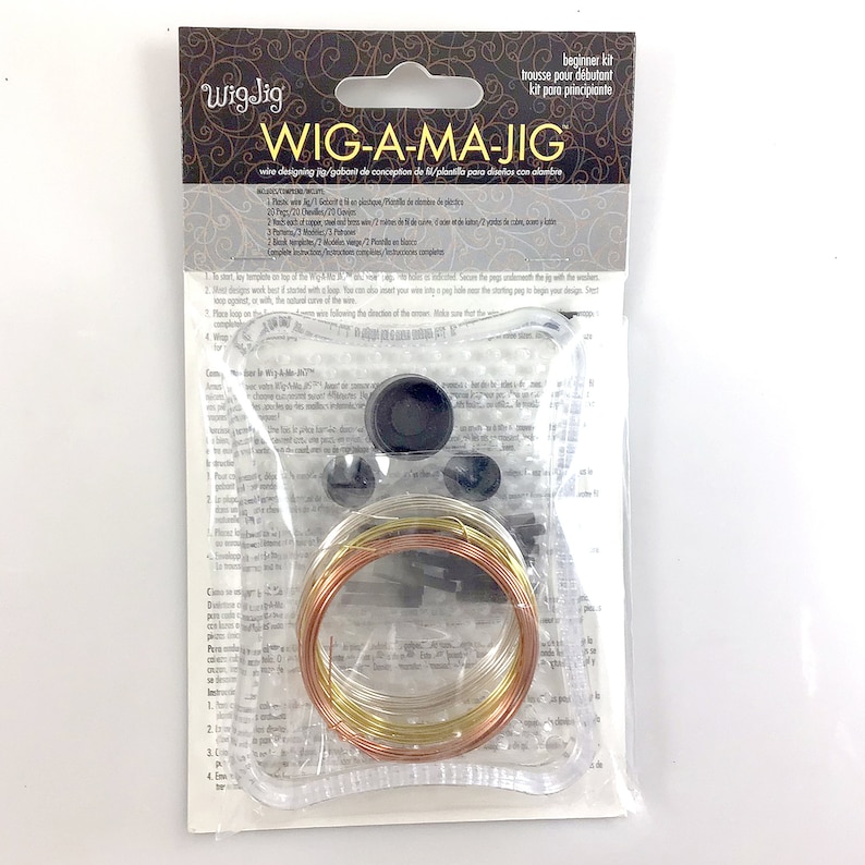 Wigjig WIG-A-MA-JIG Tool Beadsmith Choose Deluxe Kit & Beginner Kit ...
