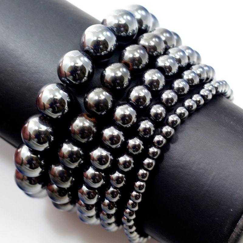 Hematite Bracelet - Etsy