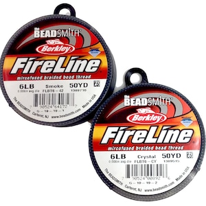 Beadsmith® Fireline® 6LB Fireline Crystal .006 IN/.15MM Diameter ...