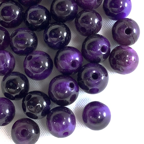 Purple Beads - Etsy