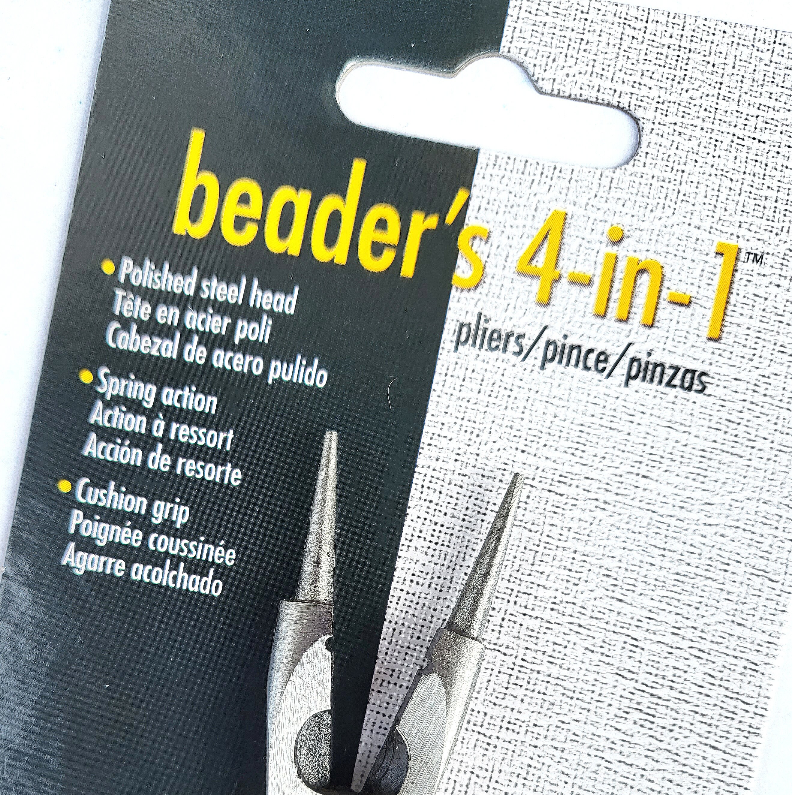 Beadsmith® Jewelry Beader's 4-in-1 Pliers Create Loops, Close Jump ...