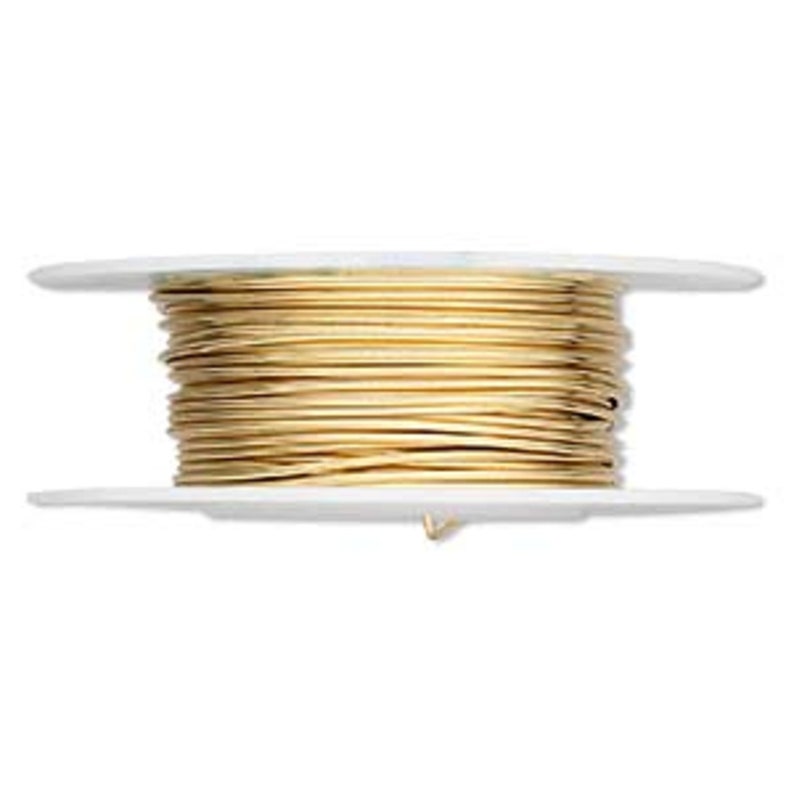 14K Gold Filled Wire Solid Round Half Hard Round 16ga 18ga - Etsy