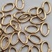 Gold-filled Open Oval Jump Ring - High Quality 14K Gold Jewelry Making ...