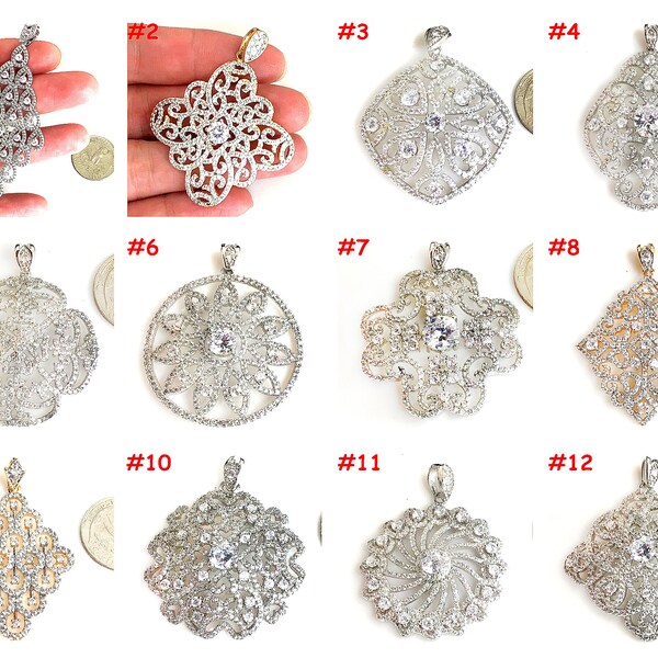 Filigree Pendant - Etsy