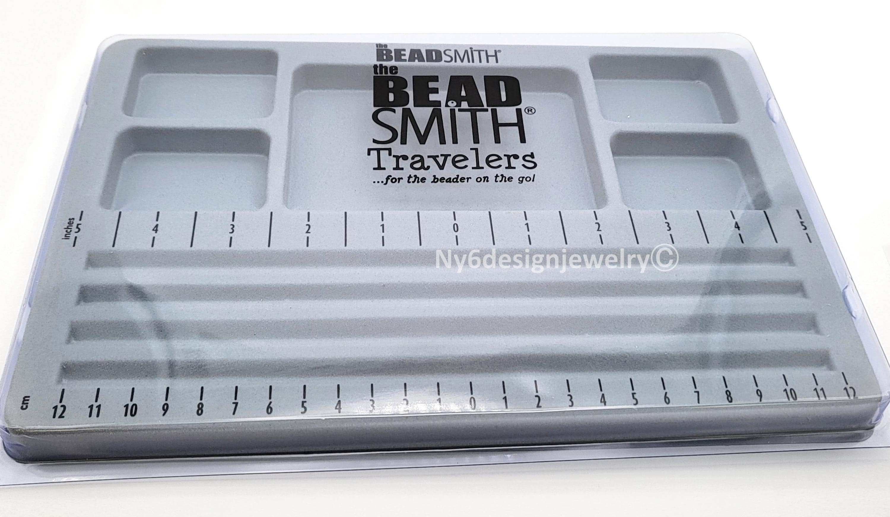 Travel Bead Board With Snap-on Lid – Portable Jewelry Design Board for ...