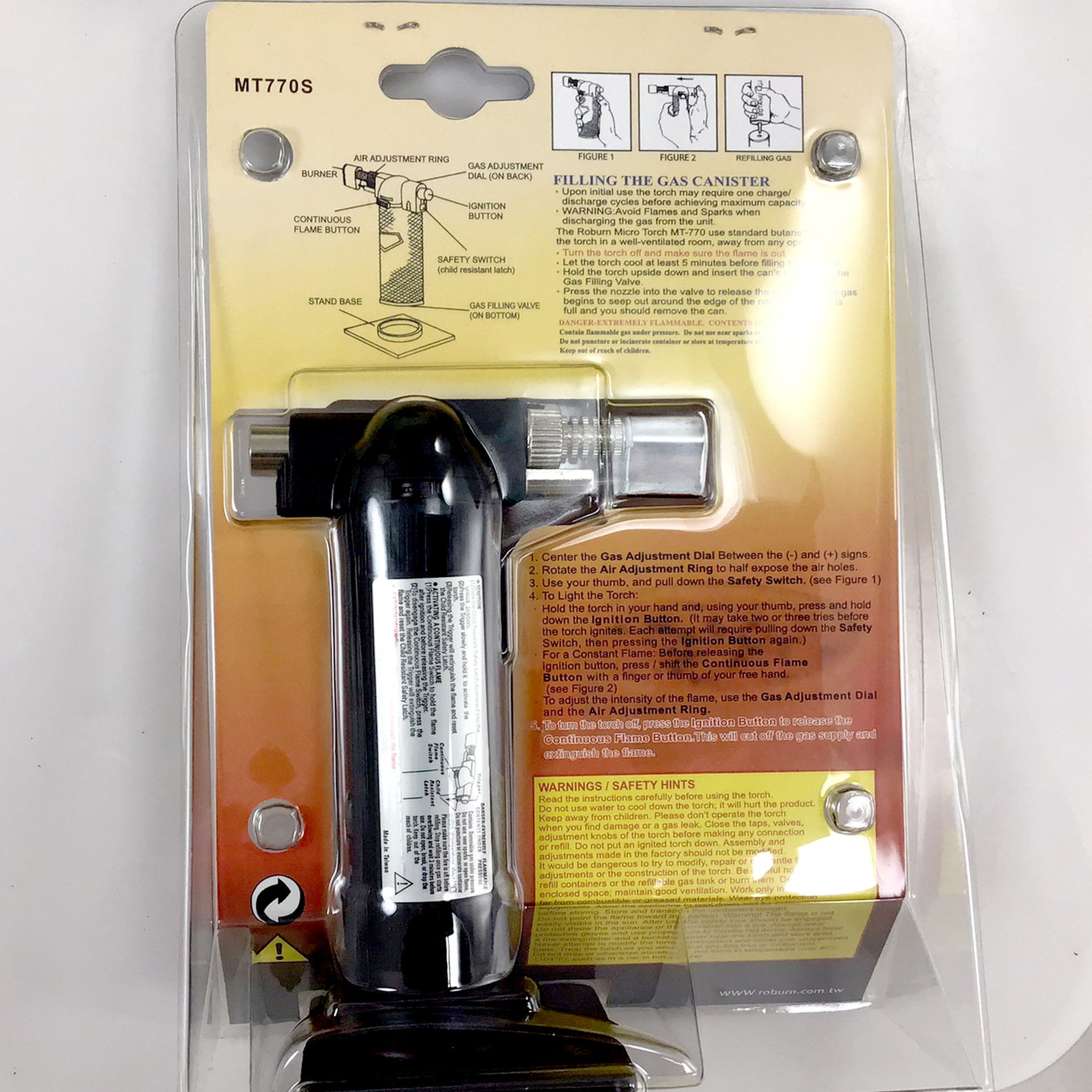 Micro Torch Refillable Butane Torch Large Flame Jewelry Repair - Etsy