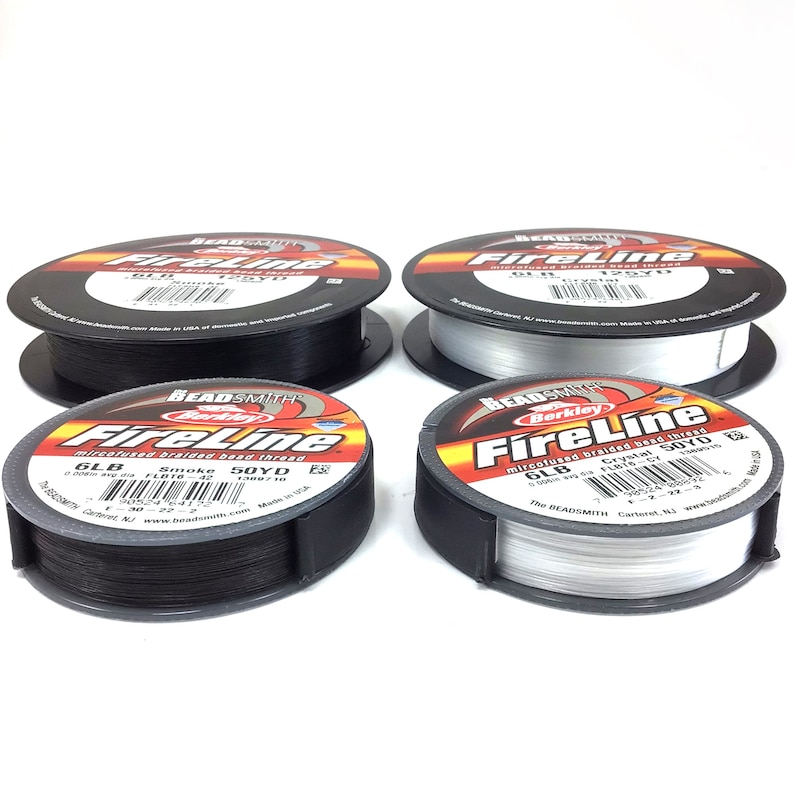 Beadsmith® Fireline® 6LB Fireline Crystal .006 IN/.15MM Diameter ...