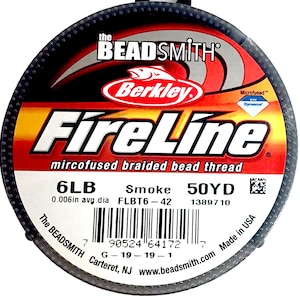Beadsmith® Fireline® 6LB Fireline Crystal .006 IN/.15MM Diameter ...