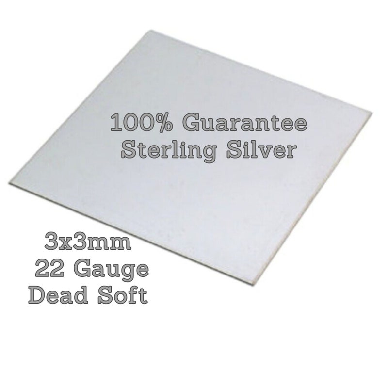 Sterling Silver Sheet - Etsy