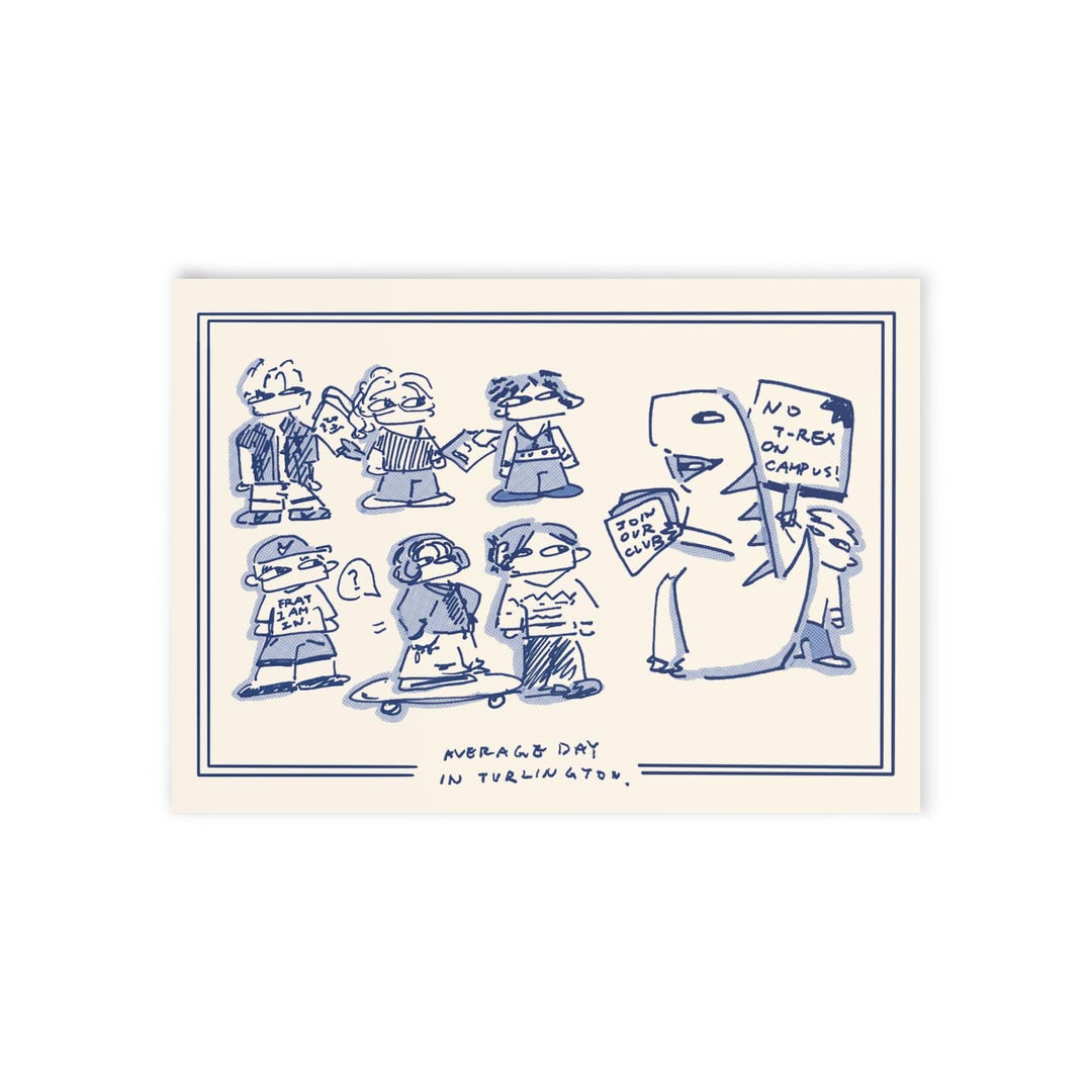 Turlington Plaza UF | Two-sided Postcard - Etsy