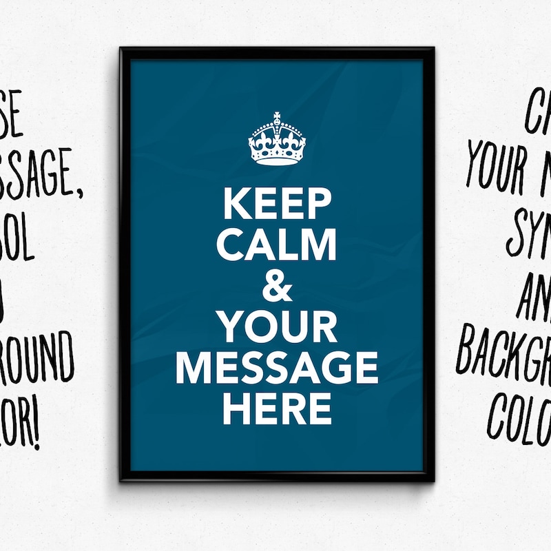 Keep Calm - Etsy