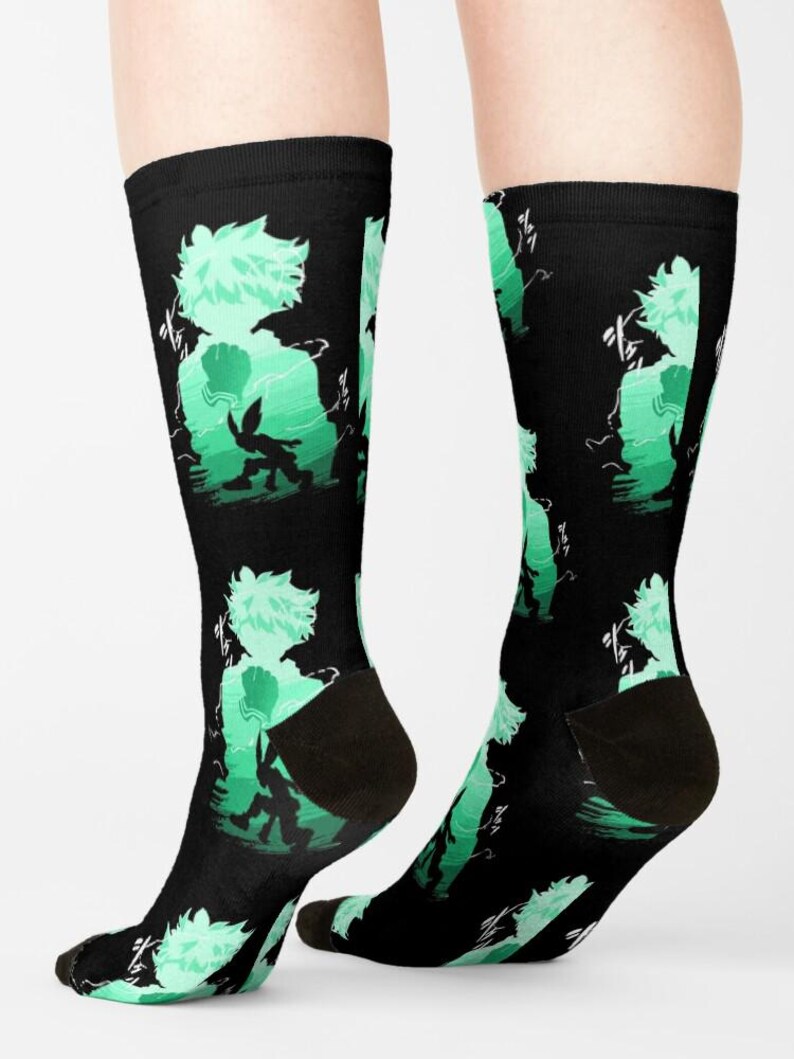 Deku My Hero Academia Socks – Anime Socks, Otaku Gift - Etsy