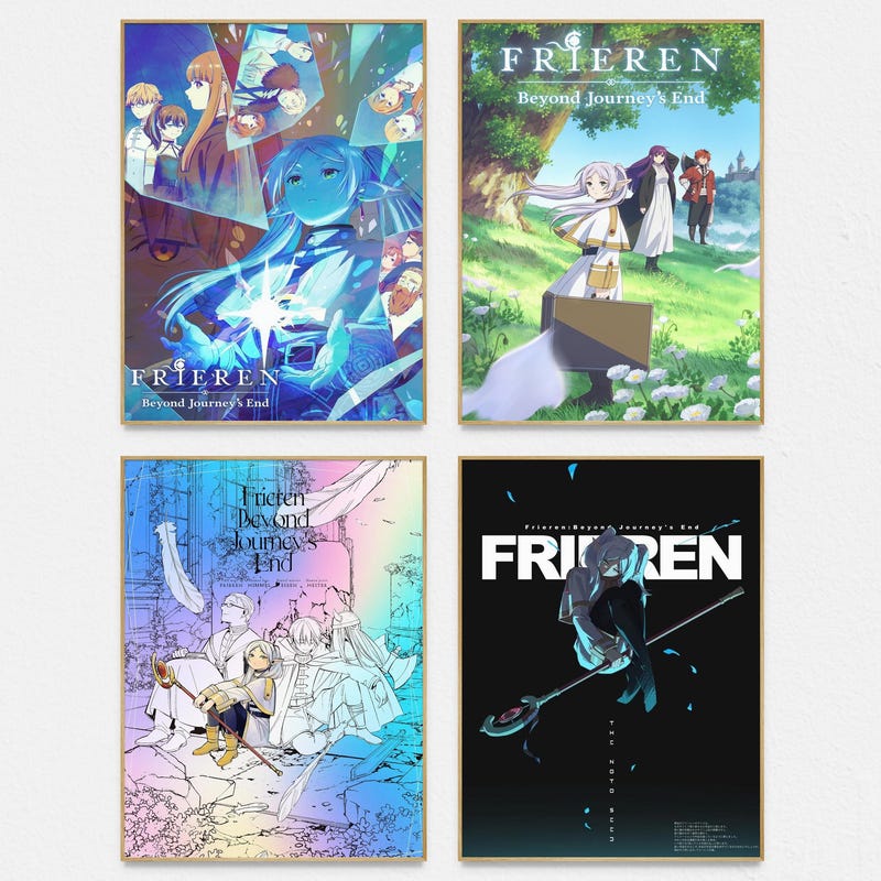 Frieren Poster - Etsy
