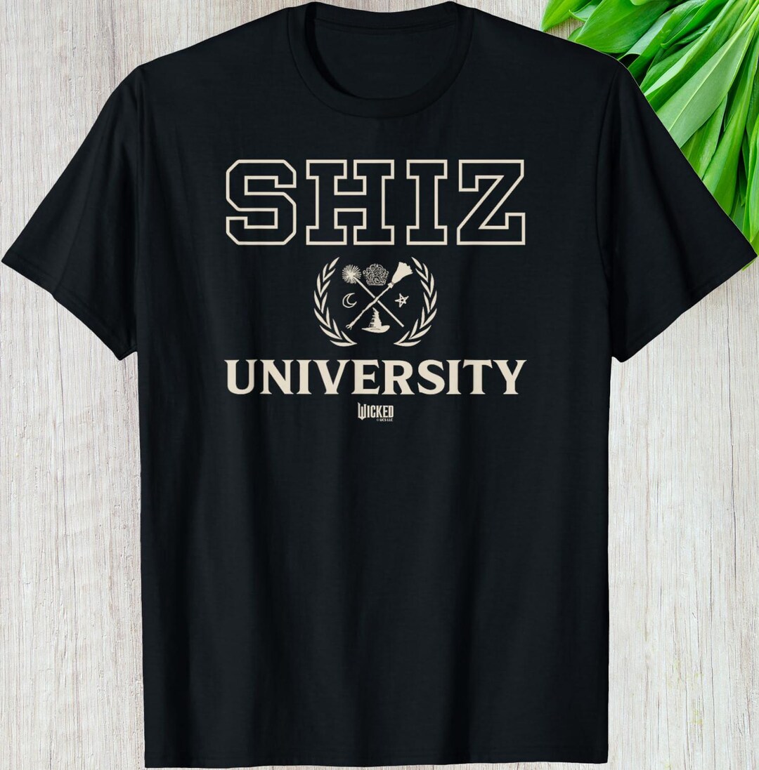 Wicked Logo Shirt, University Emblem Logo Custom Gift Graphic Tee ...