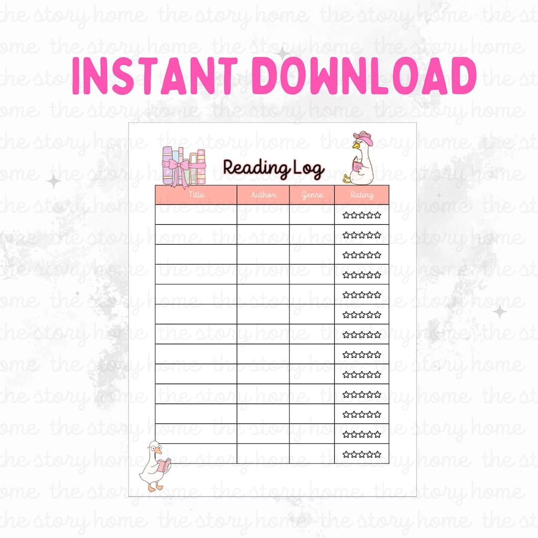 Kids Reading Tracker, Book Tracker, Reading List Journal, Book Read ...