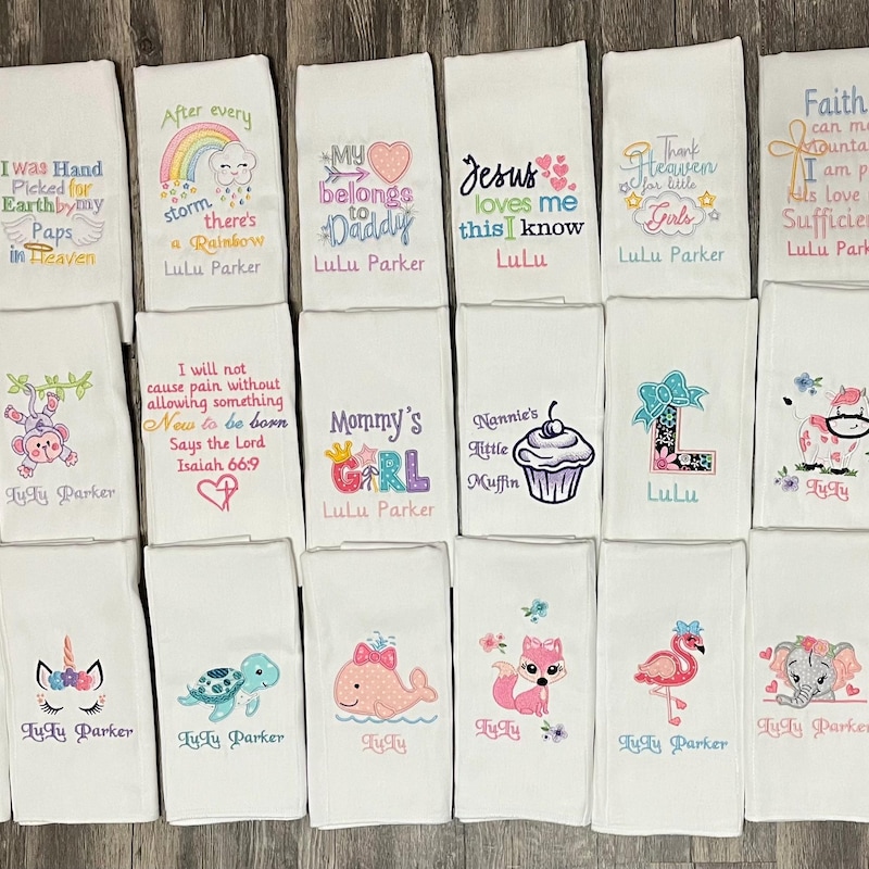 Embroidered Cloths - Etsy