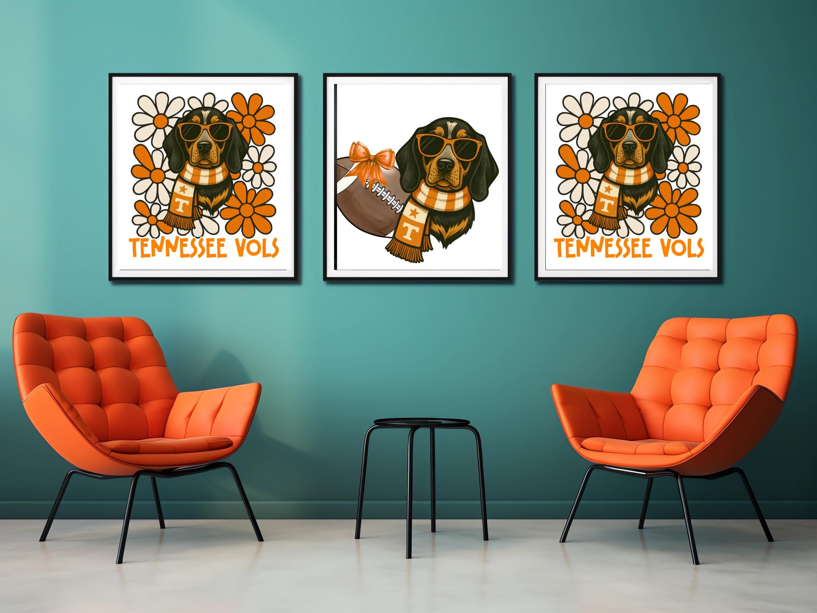 Tennessee Vols PNG: Retro Smokey Mascot, Game Day Design (digital ...