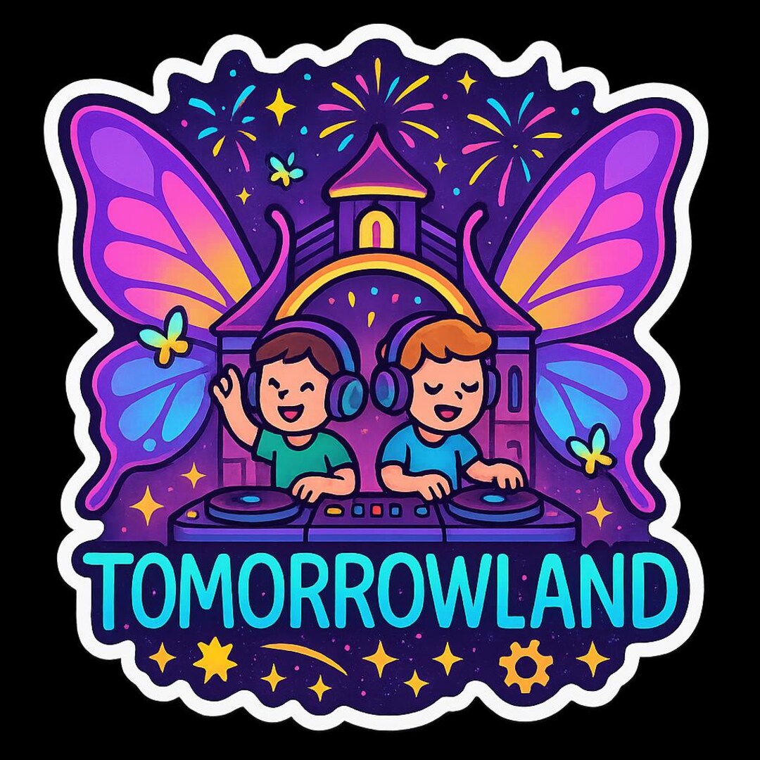 Brazil Tomorrowland Wooden Fridge Magnet Set of 2 – Sparkle Effect ...