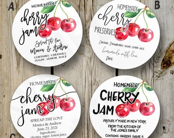 2 Inch Round Blueberry Jam Jelly Label_ Ready to Ship - Etsy
