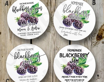 Blackberry Jam Labels - Etsy
