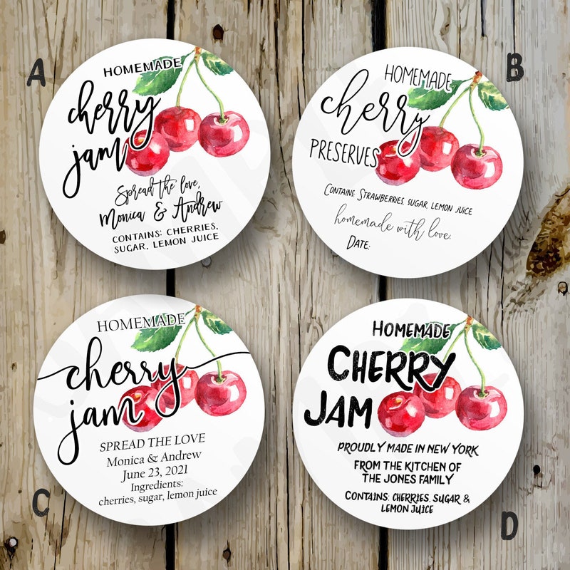 Jelly Labels - Etsy