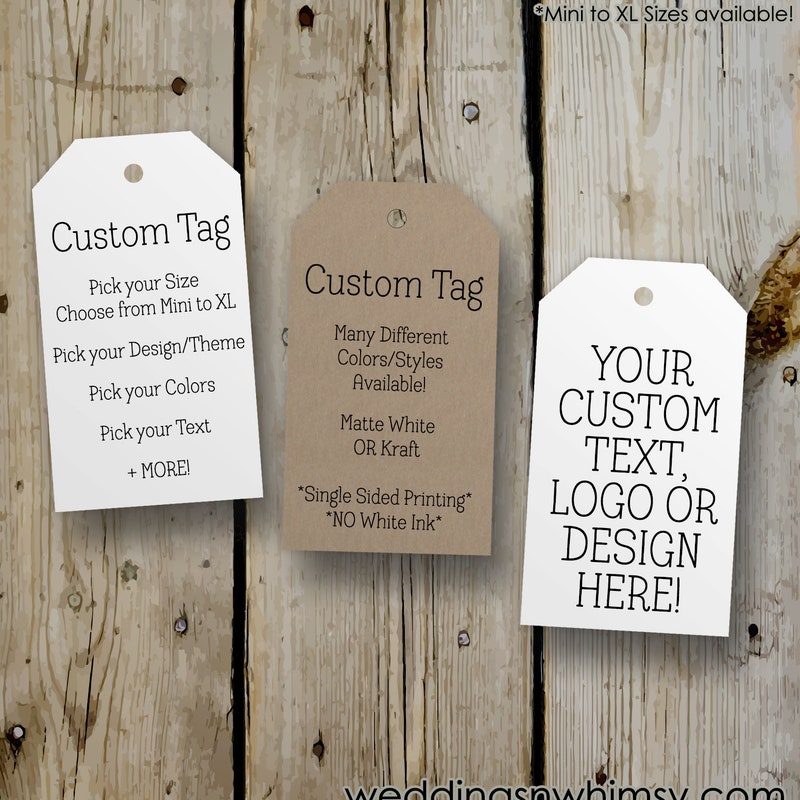 Custom Price Tags - Etsy