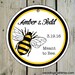 Custom Bee Favor Tags / Bee Hang Tags / Bee Gift Tags - Etsy