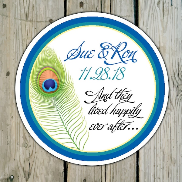 Peacock Stickers - Etsy