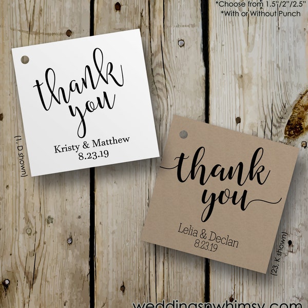 Rustic Favor Tags - Etsy