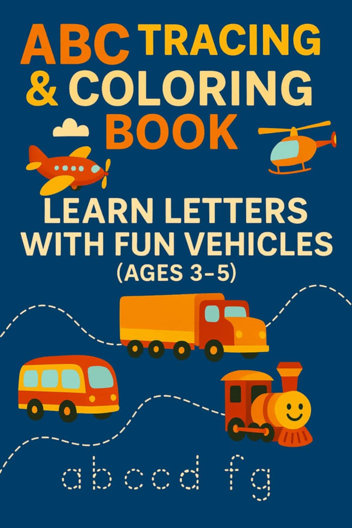 ABC Tracing & Coloring Book – Printable Alphabet Workbook for Kids | A ...