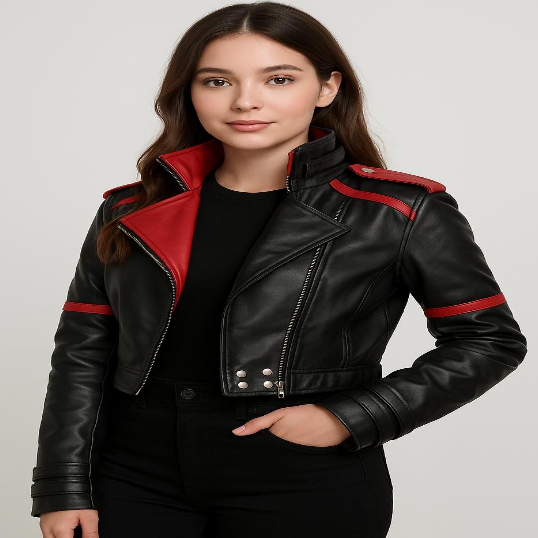 Nikke Commander Cosplay Jacket – Goddess of Victory Style – Red & Black ...