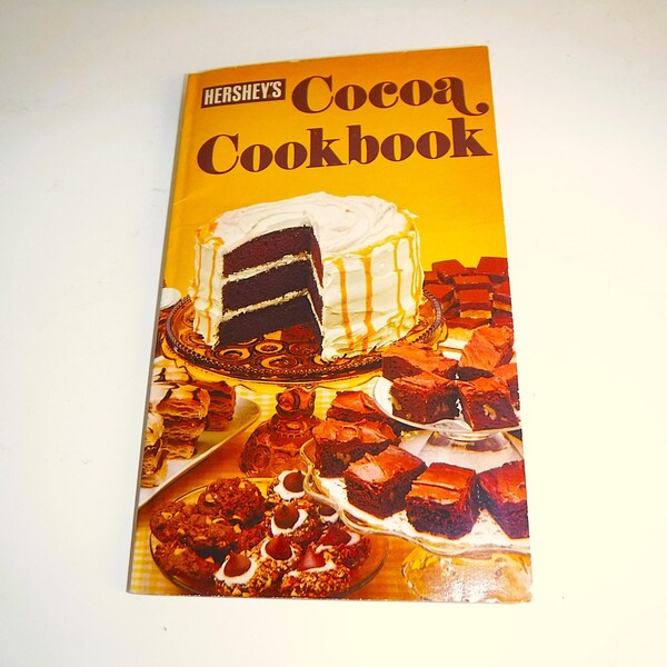 Hershey Cocoa Recipe Book - Etsy