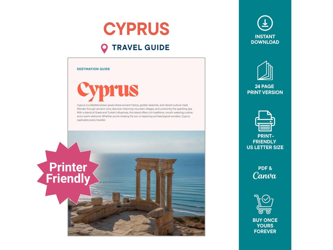 Cyprus Travel Guide | Printable Guide | Cyprus Trip Planner | Island ...