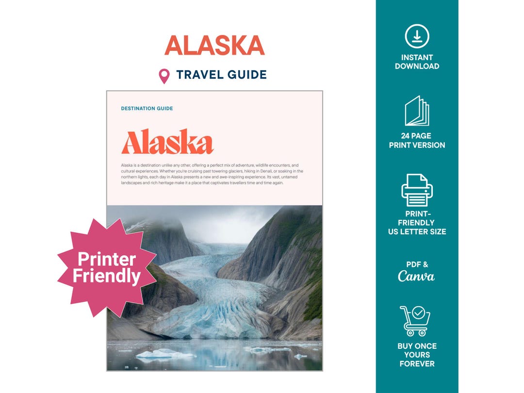 Alaska Travel Guide | Printable Travel Guide | City Guide | Alaska Trip ...