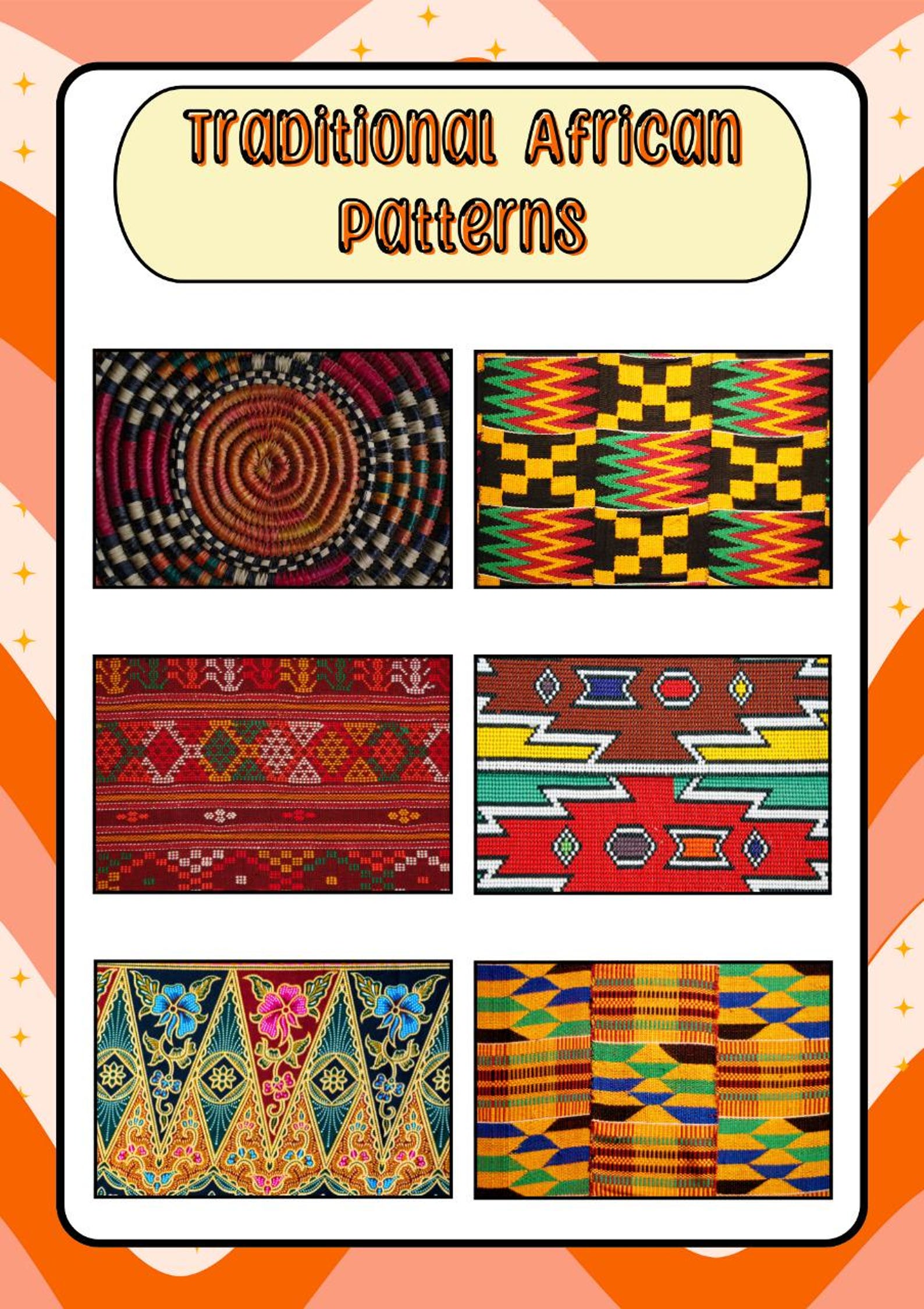 Types of Patterns Classroom Poster (english) - Etsy UK