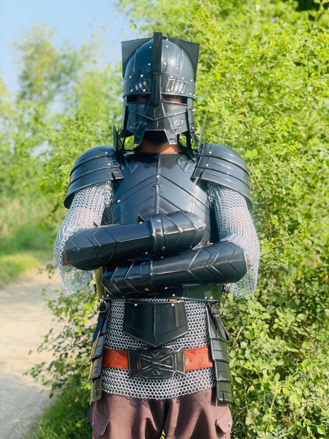 Medieval Dwarf Moria Armor Suit | Knight Half Armor Suit | Dwarven ...