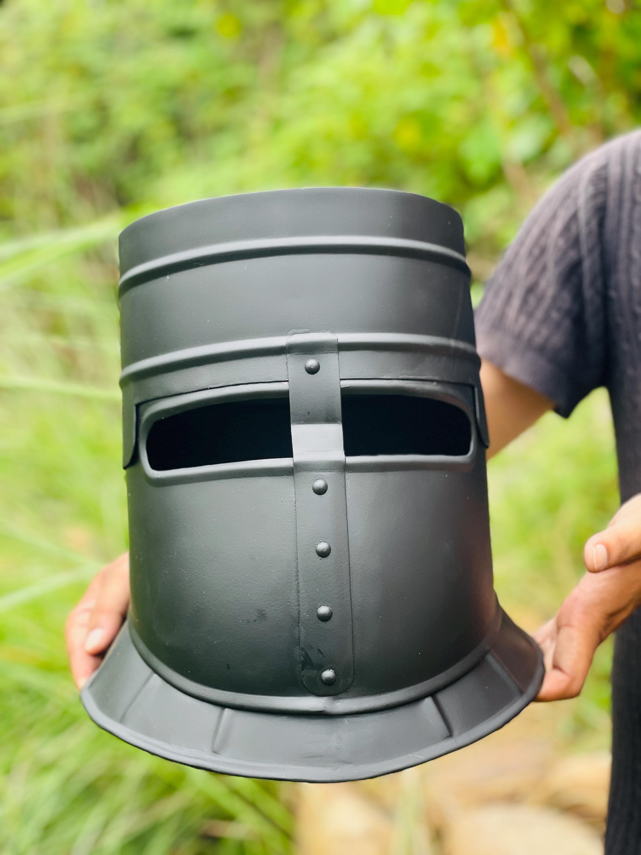 Knight Helmet Inspired by Solaire ~ Medieval Steel Cosplay Helmet for ...
