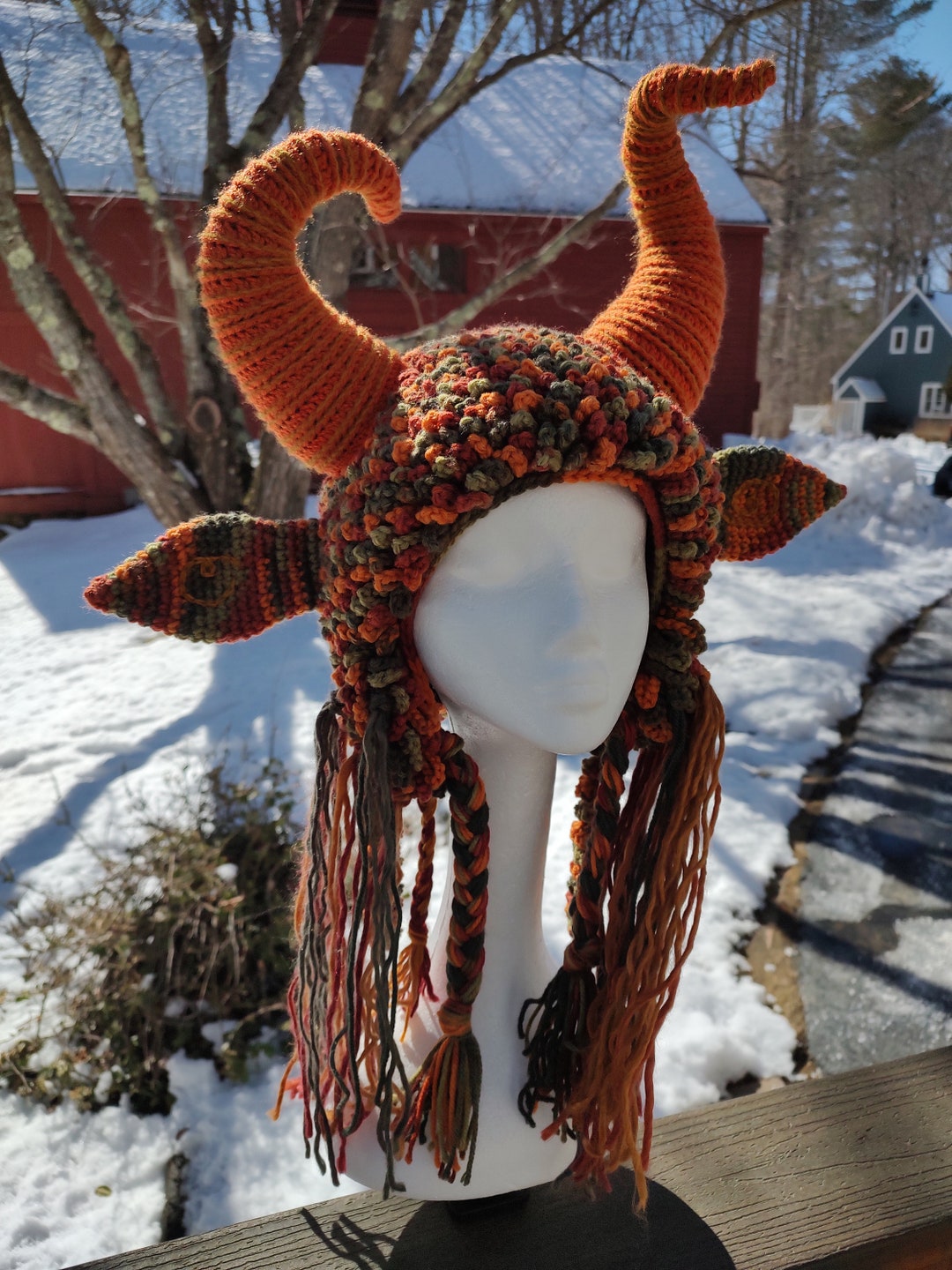 Krampus Hat - Etsy