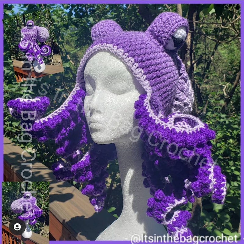 Octopus Hat - Etsy