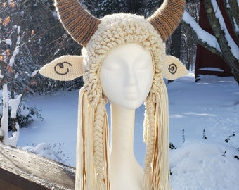 Black Krampus Inspired Hat - Etsy