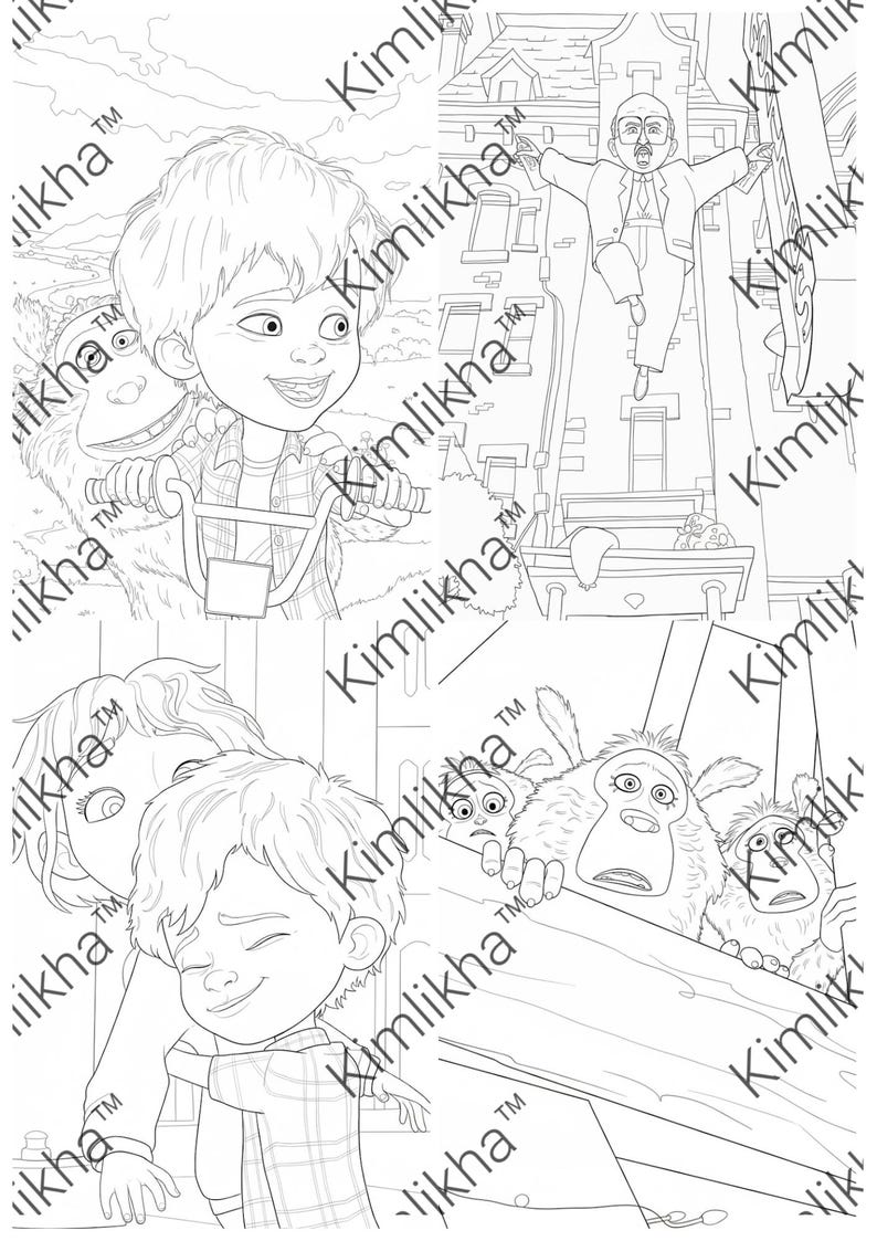 The Twits NETFLIX 2025 20+ Coloring Pages, Elio Movie, Coloring Pages ...