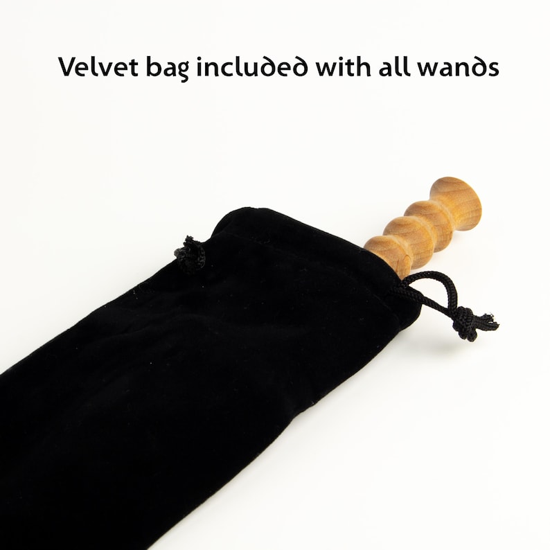 Black Walnut Wood Wand - 12 1/8 Inches - Etsy