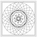 Sacred Geometry and Fibonacci Sequence Coloring Book (printable PDF) - Etsy