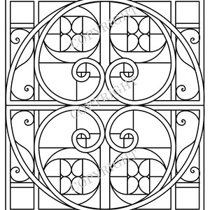 Sacred Geometry and Fibonacci Sequence Coloring Book (printable PDF) - Etsy