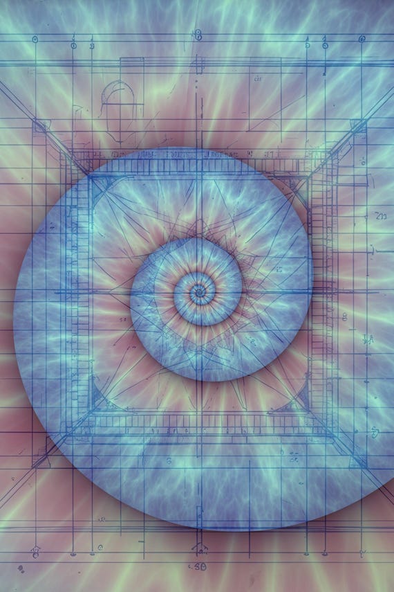 Sacred Geometry Fibonacci Sequence